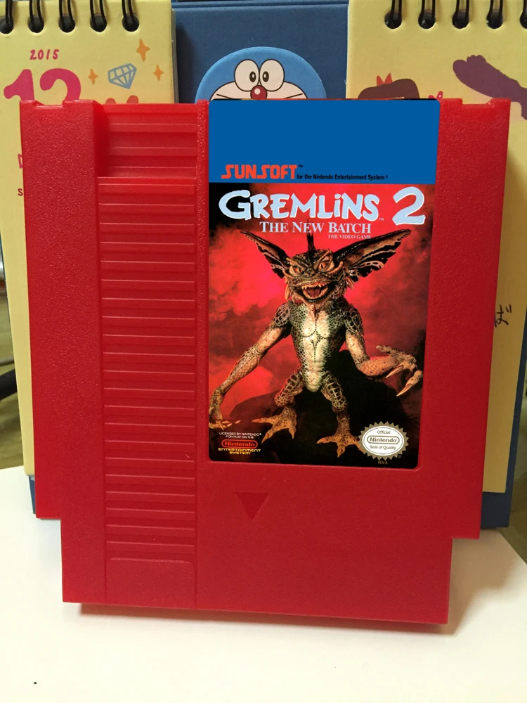 72pin 8bit cartão de jogo Gremlins 2 : o novo lote|game card ds|card ...