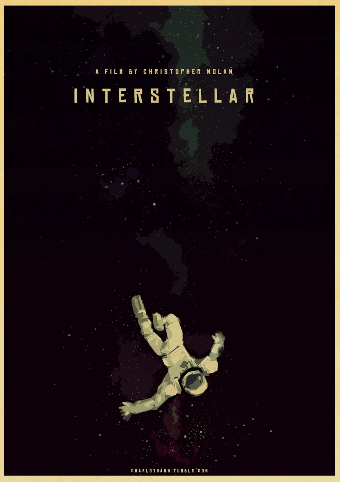 Movie Poster Interstellar Posters Wall Stickers Retro Poster Prints ...