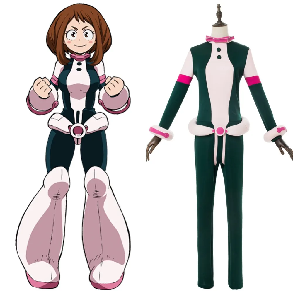 Boku No Hero Academia My Hero Academia Ochako Uraraka Cosplay Jumpsuit Battle Suit Uraraka