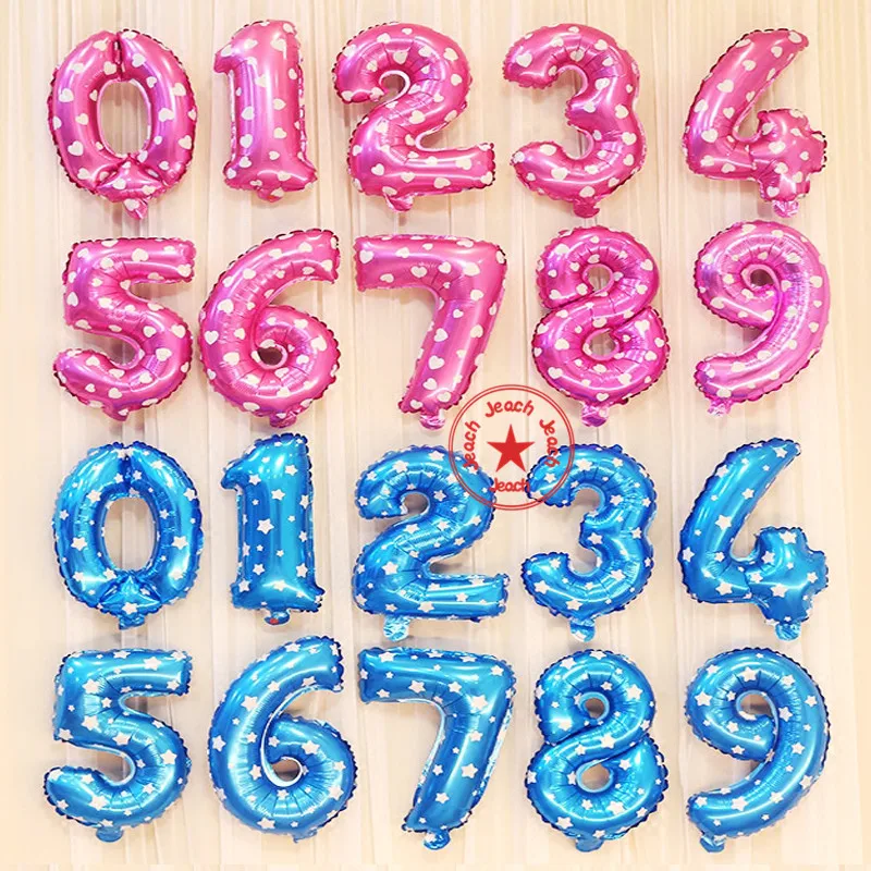 balloon number balloons birthday decoration wedding party supplies 32 ...