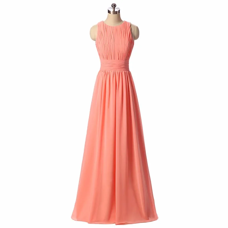 Chiffon Long Bridesmaid Dress My Wedding Ideas