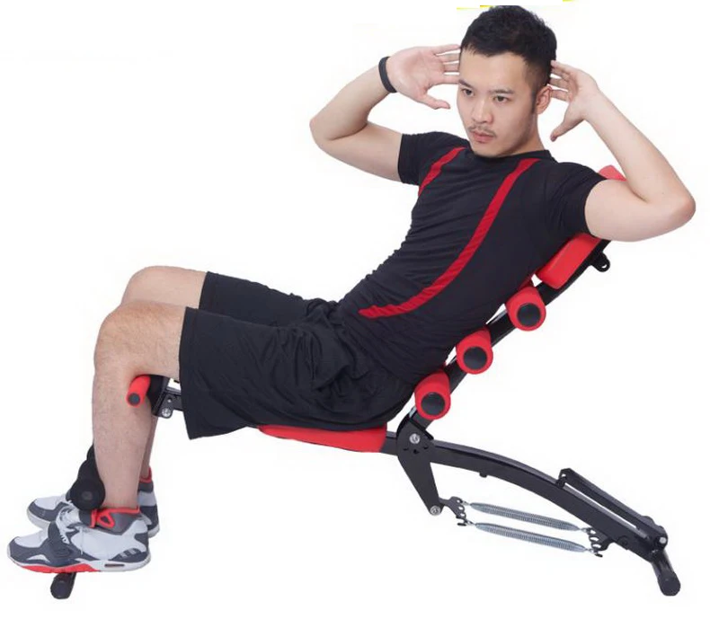 Multi functional supine machine/Sit ups fitness equipment/Double fold ...
