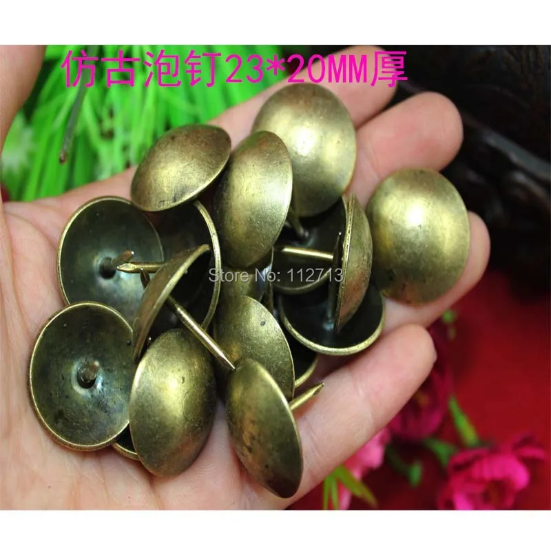 23MM * 20MM antique round head rivet iron nails decoration nail ...
