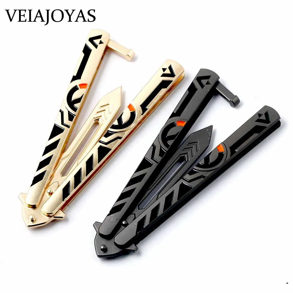 Game-Overwatch-Tracer-Reaper-Weapon-21cm-Butterfly-Knife-Metal-Model ...