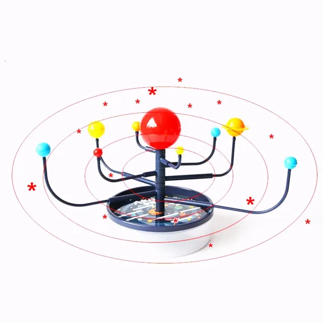 Solar System Model Inside Box