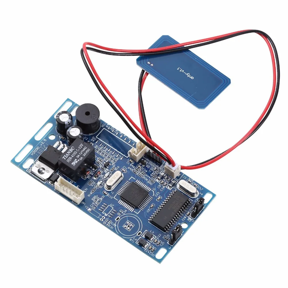 13.56MHz IC RFID Embedded Access Control Controller Module PCB Storage ...
