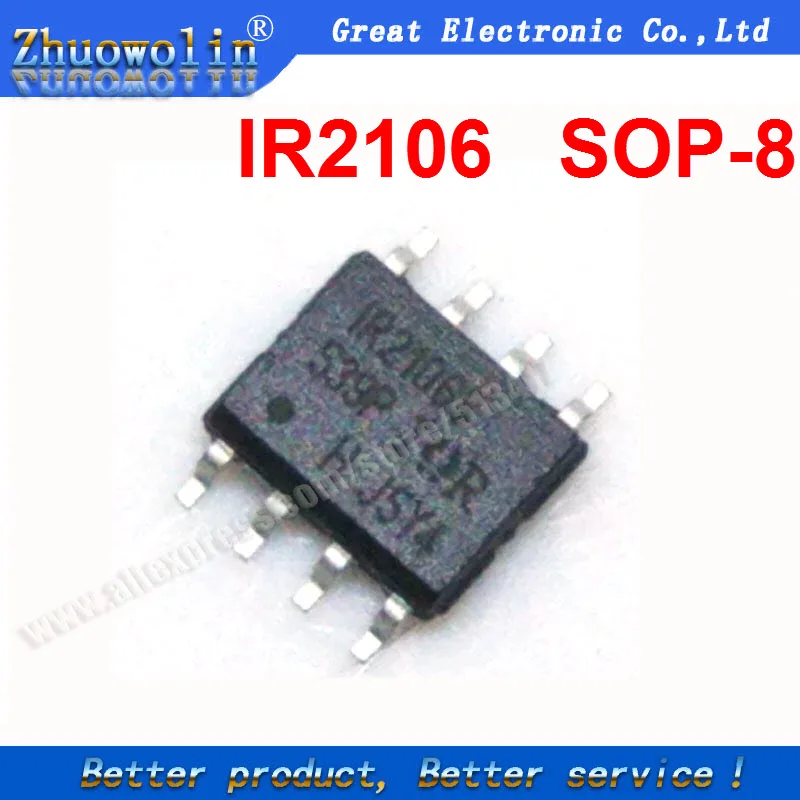 10ชิ้น/ล็อตIR2106S IR2106 SOP 8|lot lot|lot 10pcs - AliExpress