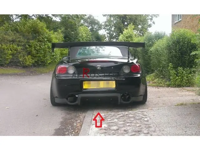 S2000 AP1 JS RACING STYLE REAR DIFFUSER WITH METAL FITTING KITS FRP ...