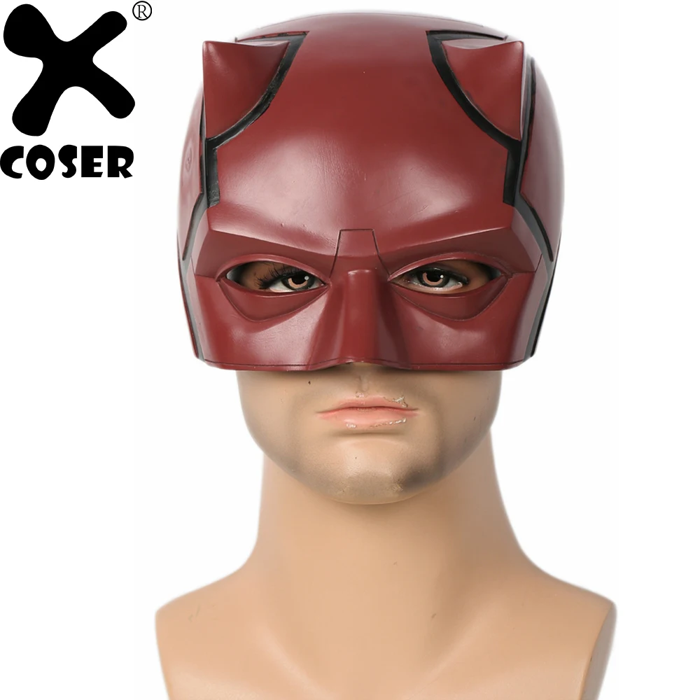 XCOSER-Daredevil-Cosplay-Helmet-Half-Face-Mask-Stylish-Cool-Cosplay ...