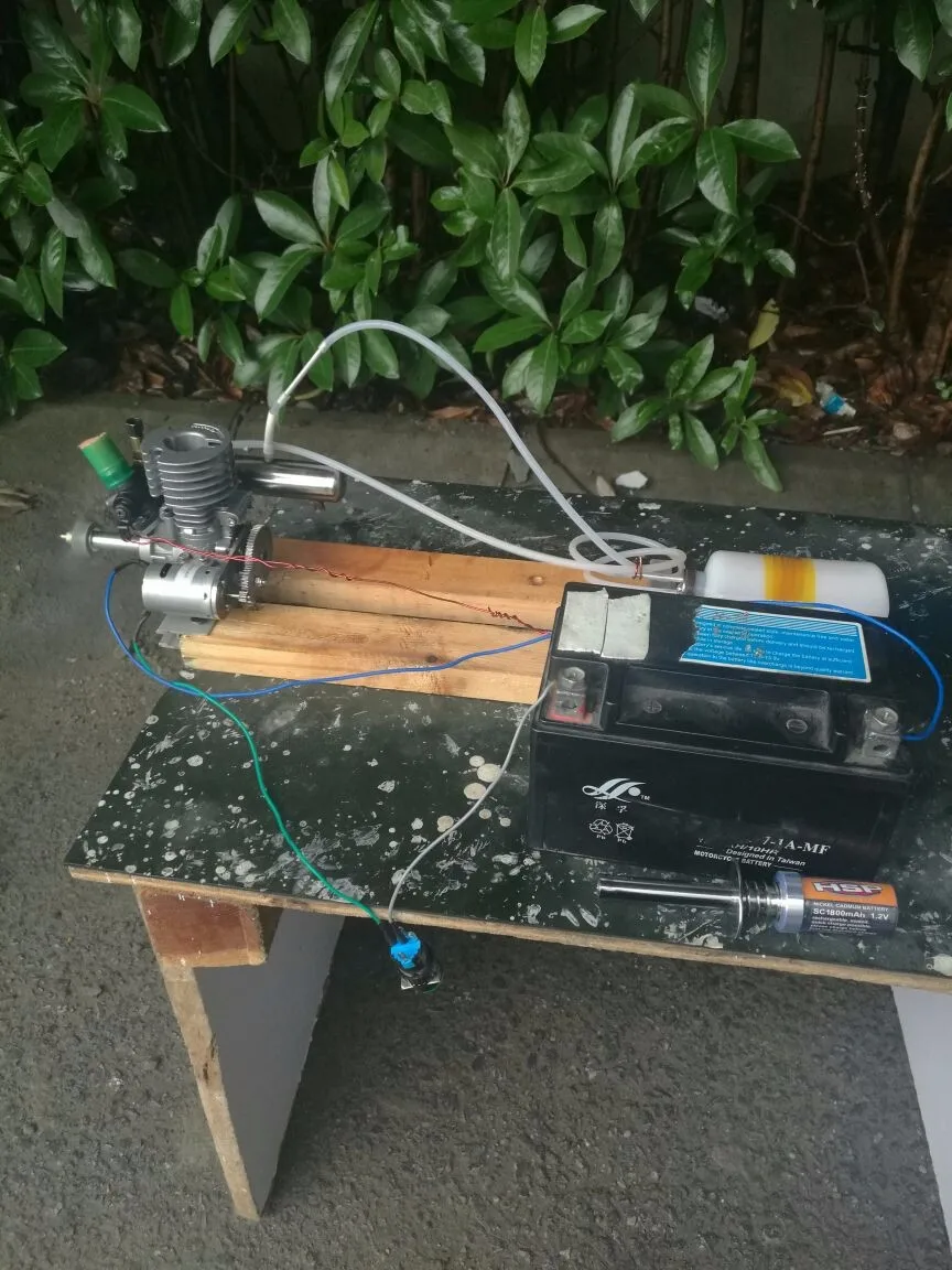 15 Class Metal methanol engine with Electronic starter for aircraft ...