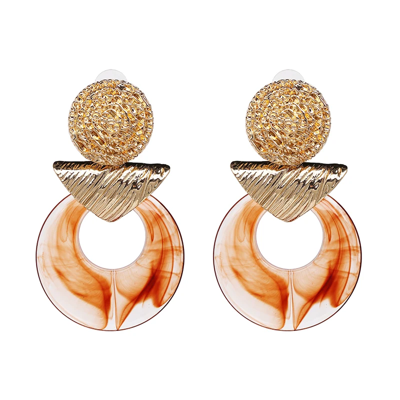 Glass Statement Earrings | Metal Statement Earrings | Resin Statement ...