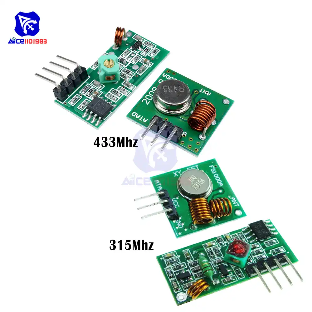 TX118SA 4 Wireless Wide Voltage Coding Transmitter RX480E 4 Decoding ...