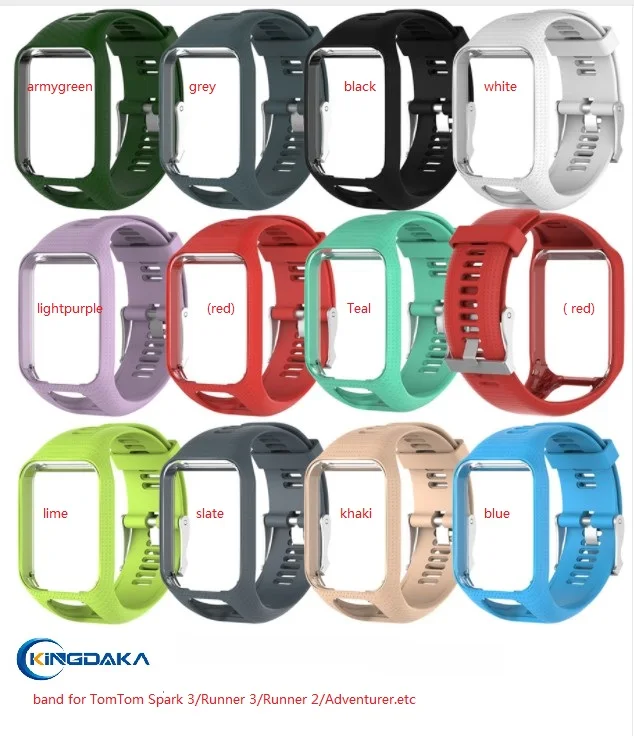 1pc-TPE-Watchband-band-for-Runner-2-3-Spark-3-Glfer-2-Adventurer-GPS ...