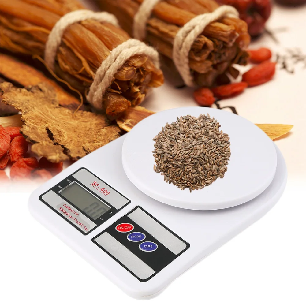5Kg Electronic Digital Kitchen Scale (SF-400)