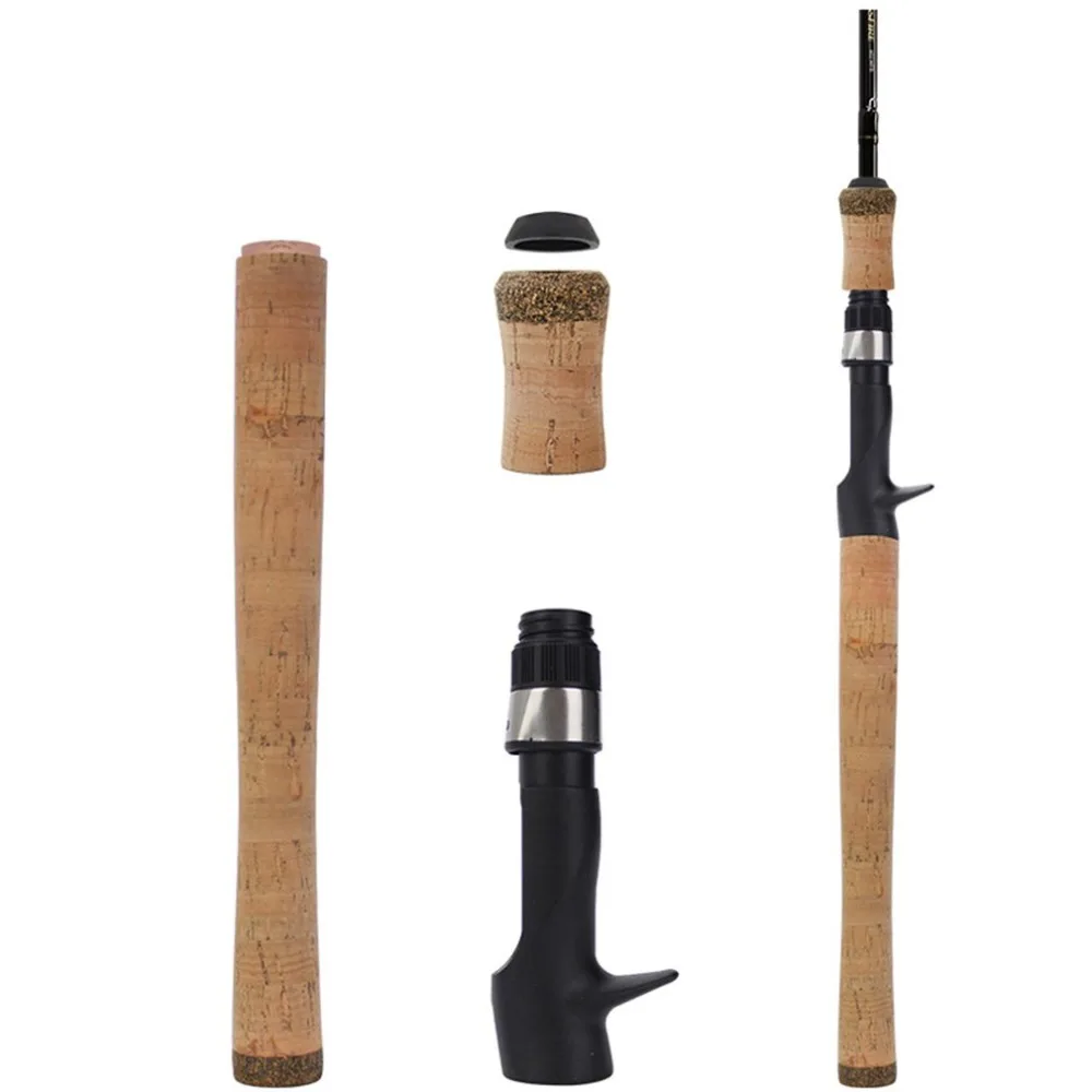 5 types Fishing Cork Handle Fishing Rod Handle Composite Cork Grip ...