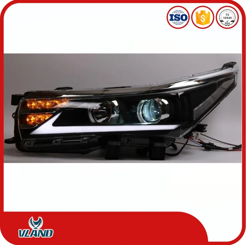 Vland-para-toyota-Corolla-Altis-2014-2016-LED-farol-modificado-car ...