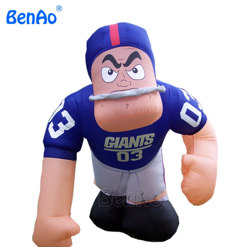 AC003 Free shipping Customize player inflatable cartoon characters ...