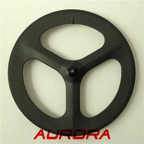 fixed carbon 3 spoke wheel,3 spoke carbon wheel,carbon tri spoke rim ...