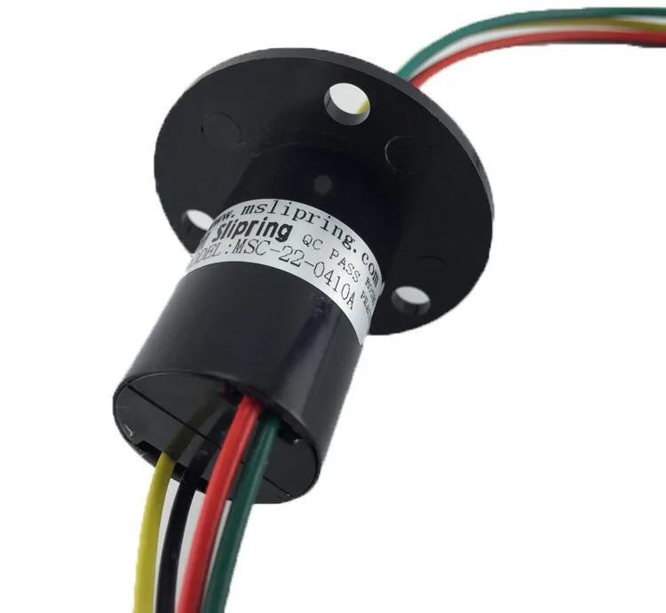 Wind power slip ring 2/3/4/6 circuits 10A Conductive ring for amusement ...