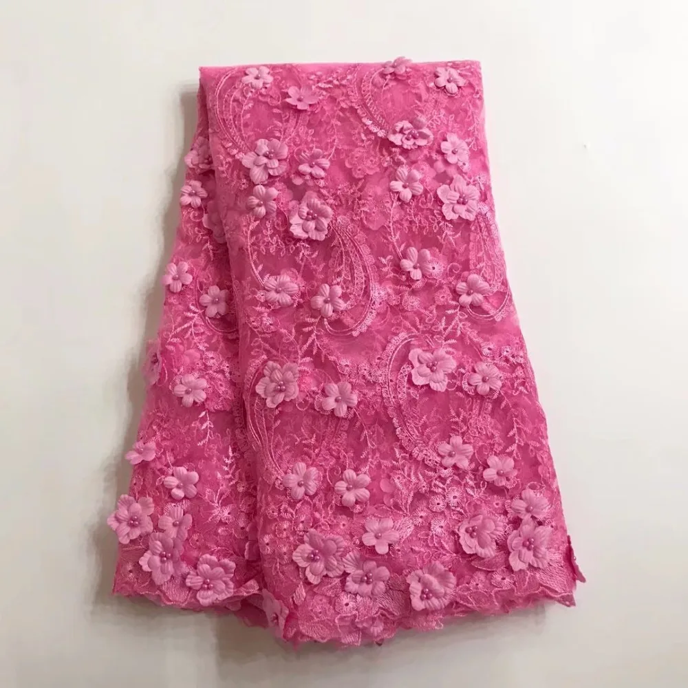 Nuevo estilo francés red tela de encaje azul real 3d tela de encaje con ...