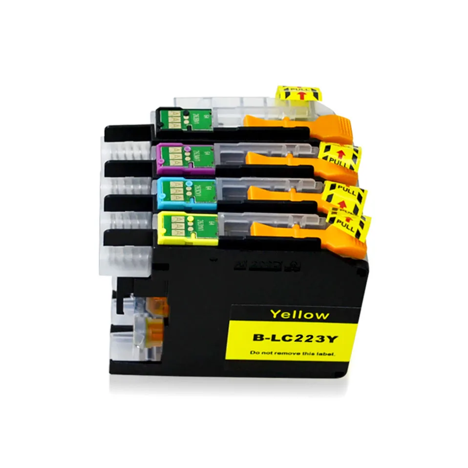 5 шт./компл. lc 223 LC223 LC221 совместимый чернильный картридж для ...