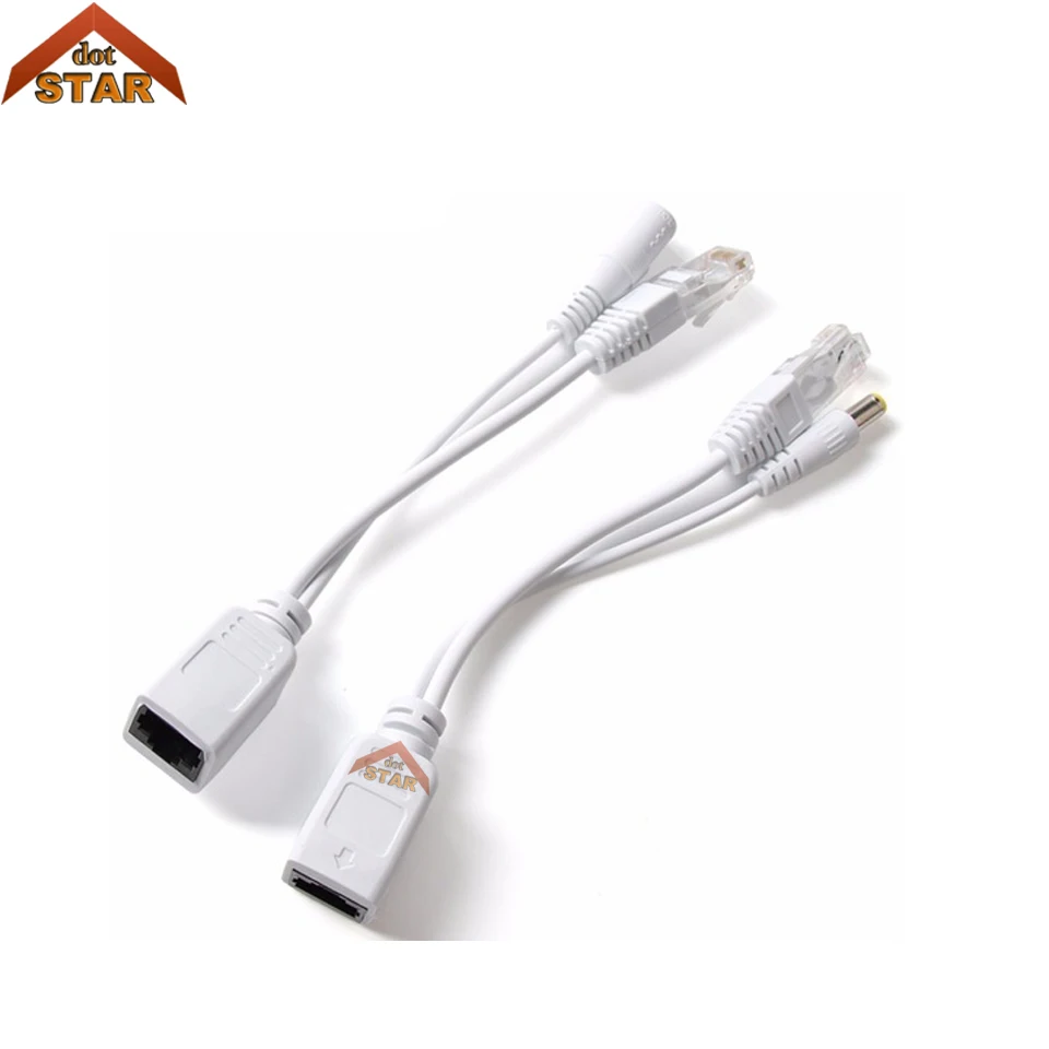 POE Cable Passive Power Over Ethernet Adapter Cable POE Splitter ...