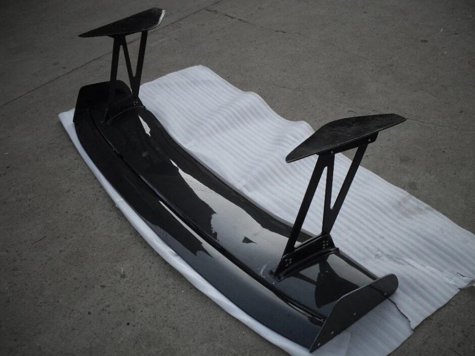 Rear Spoiler Evolution EVO 7 8 9 Voltex Style FRP Rear Wing Trunk Base ...