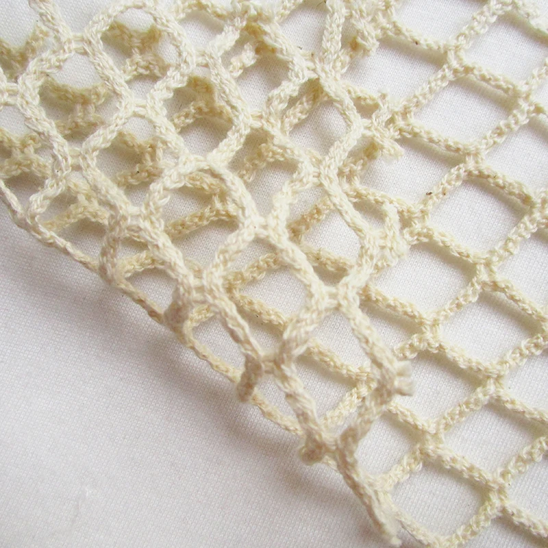 1 Yard Hollow Big Mesh Fabric Sewing Casual Lady Knit Coat Women ...