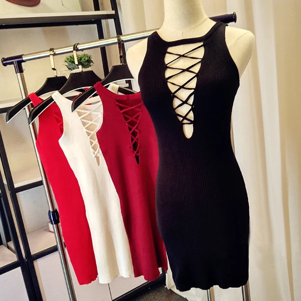 2018 New Women Summer Spring Sexy Nightclub Super Short Mini Dresses