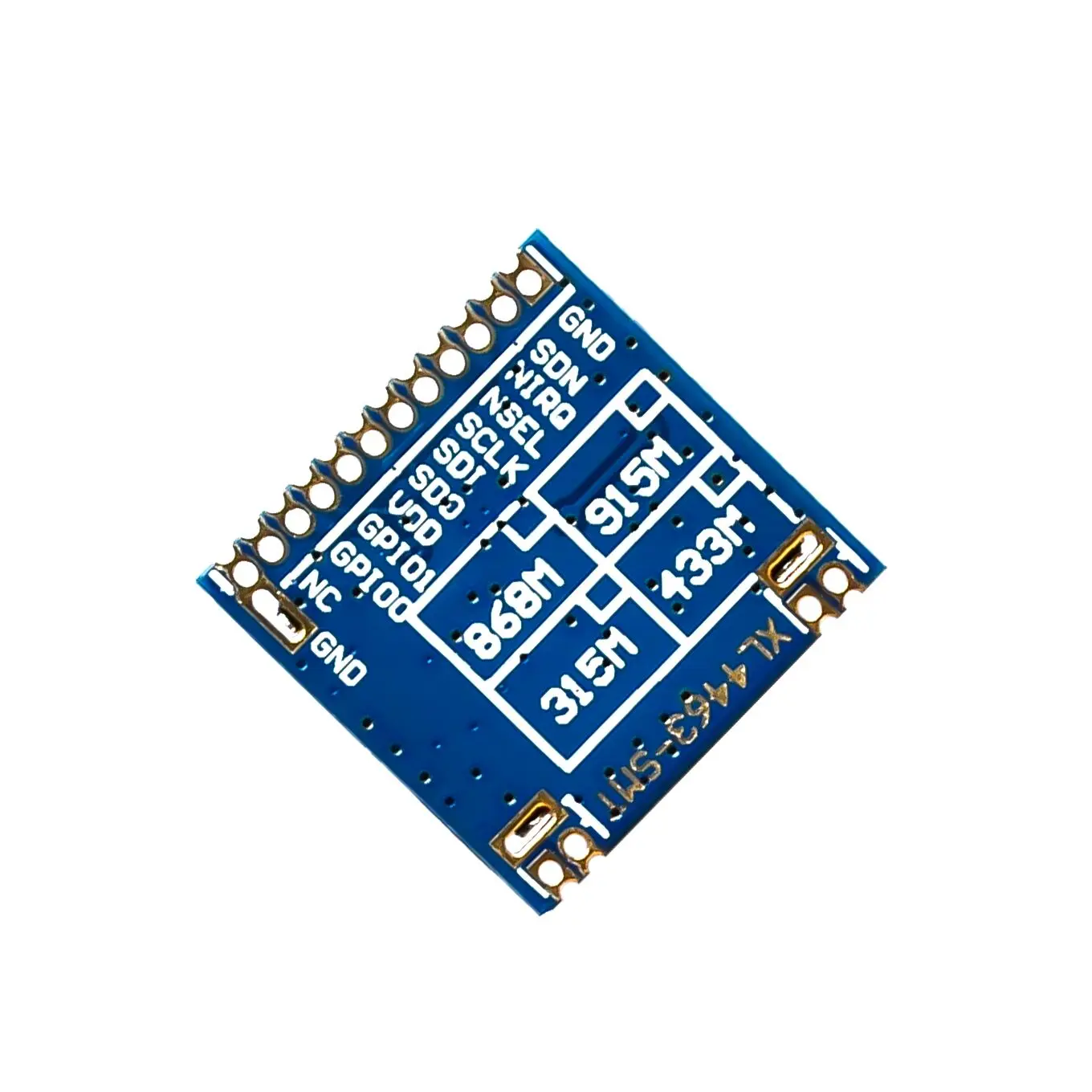 SI4438-SMT 433M 원거리 통신 트랜시버 모듈 -XL4463-SMT (SI4463-SMT 433Mhz Long ...