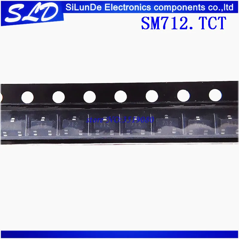 10pcs/lot PSM712 LF T7 SM712.TCT 712 SOT23 new and original in stock ...