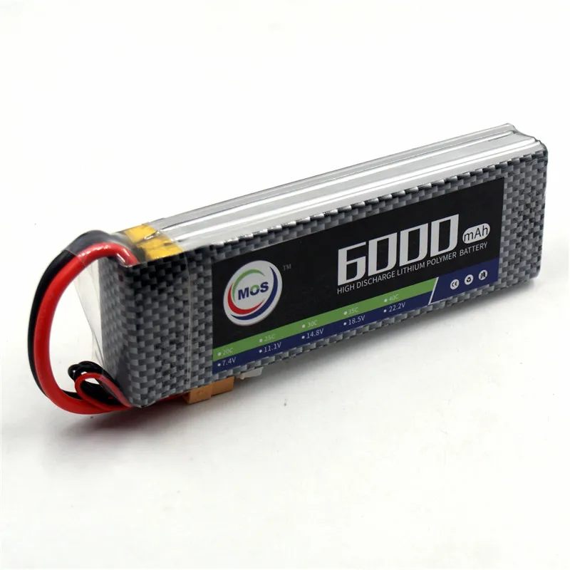 Aliexpress.com : Buy MOS 3S RC LiPo Battery 11.1V 6000mAh 25C Li Po ...
