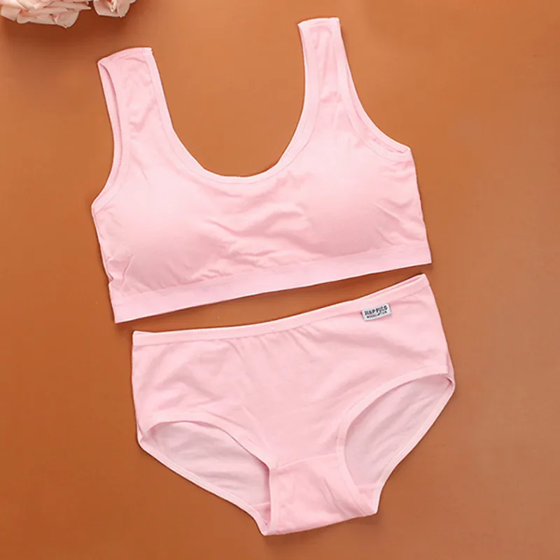 Ropa interior de algodón para adolescentes y niñas, conjunto de ...