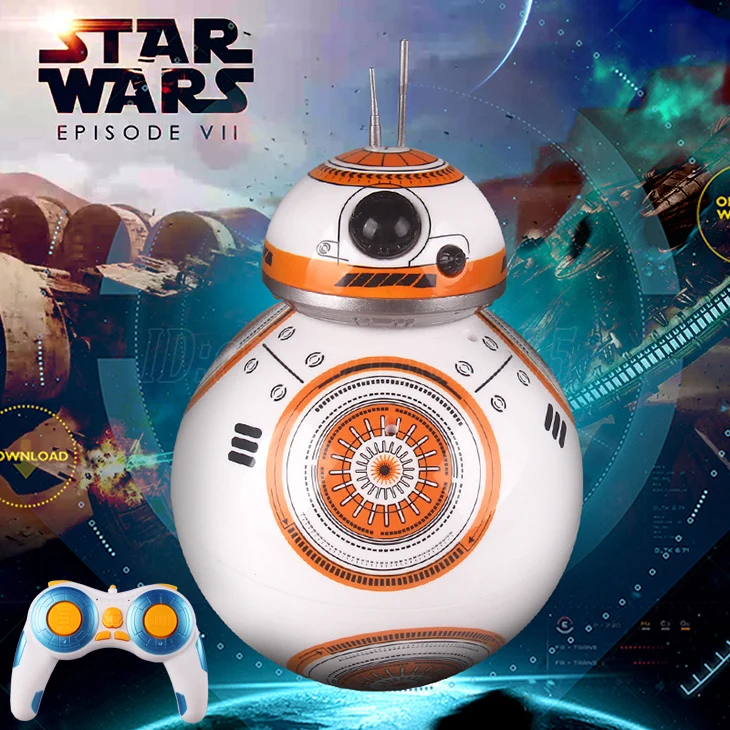 Star Wars 7 Bb 8 Intelligent Remote Control Robot Awakening The Force Ball Star Wars Toy Robot