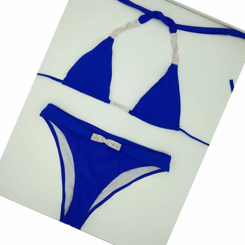 2018 Venus Vacation New Design Crystal Bikini Set Sexy Women Bathing
