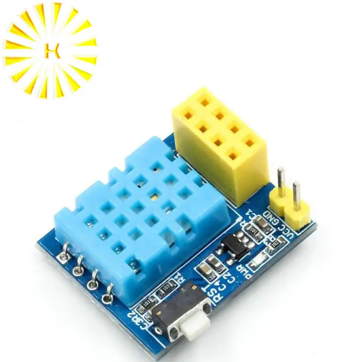 Esp8266 Esp 01 Esp 01s Dht11 Temperature Humidity Sensor Module Esp8266 Wifi Nodemcu Smart Home