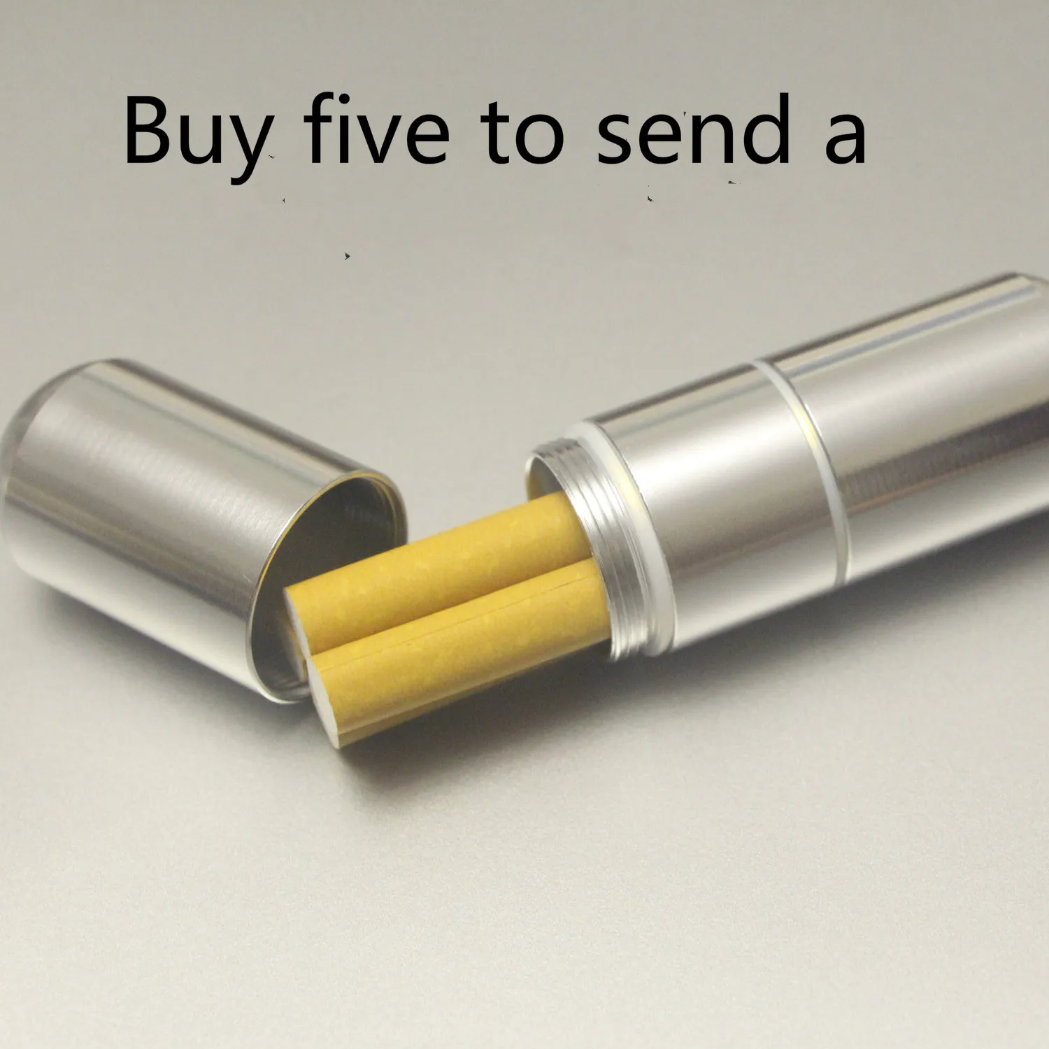 A Portable Cigarette Box Men's And Women's Elegant Aluminum Alloy Out ...