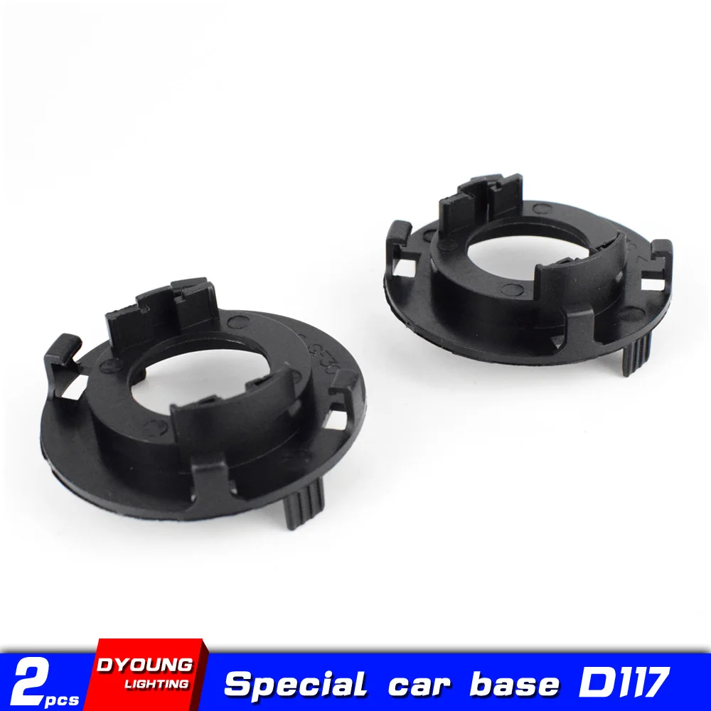 2pcs H7 For Led Bulbs Headlight Holder Conversion Light Adapter Lamp ...