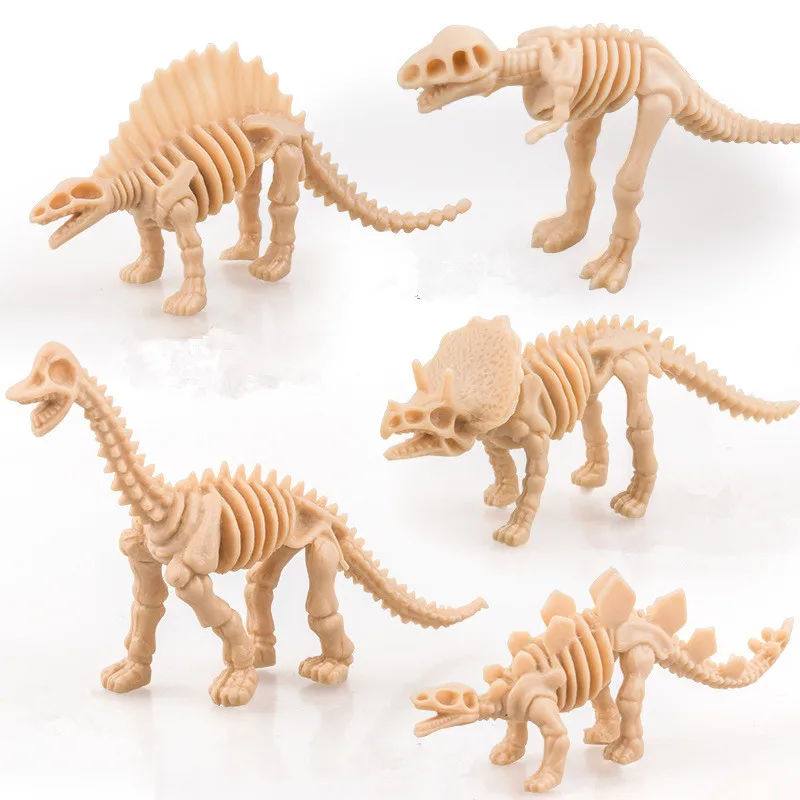 6pcs Miniatures Mini Dinosaur Model Figures Simulation Jurassic ...