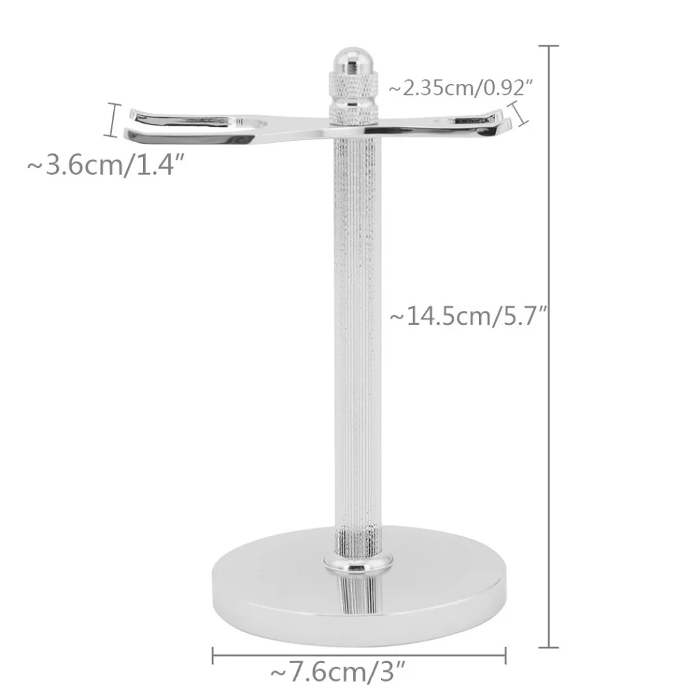 High Quality Men Razor Holder Stainless Steel Shaving Brush Stand ...