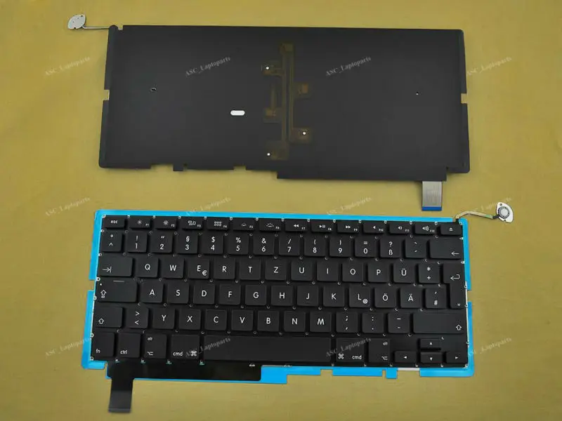 New GR German Deutsch Keyboard For APPLE Macbook Pro A1286 Laptop ...