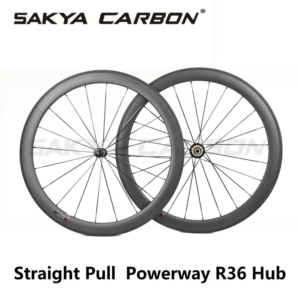 Powerway R36 ruedas de carbono de alta calidad, accesorio de tracción ...