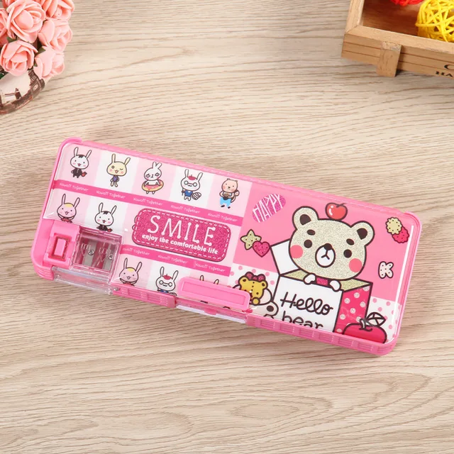 Creative multifunctional password pencil case stationery Office and ...
