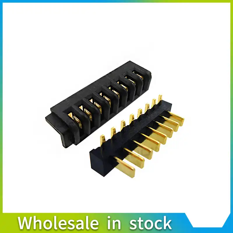 7 8 9 10pin laptop battery connector pitch 2.0mm Holder clip slot ...