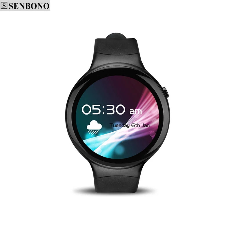 SENBONO SBN I4 Bluetooth Smart Watch Android 5.1 OS MTK6580 3G WIFI GPS ...
