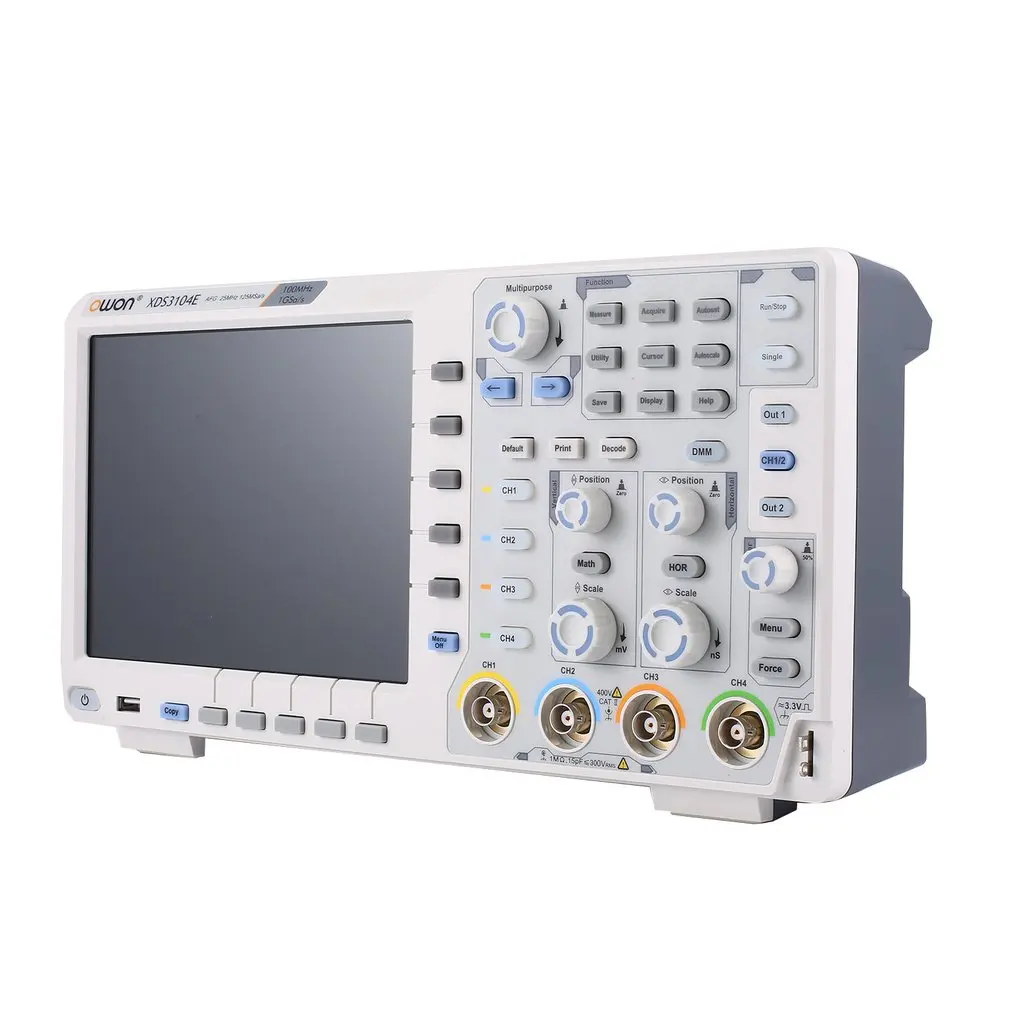 OWON Four Channel LCD high resolution Oscilloscope Scopemeter Scope ...