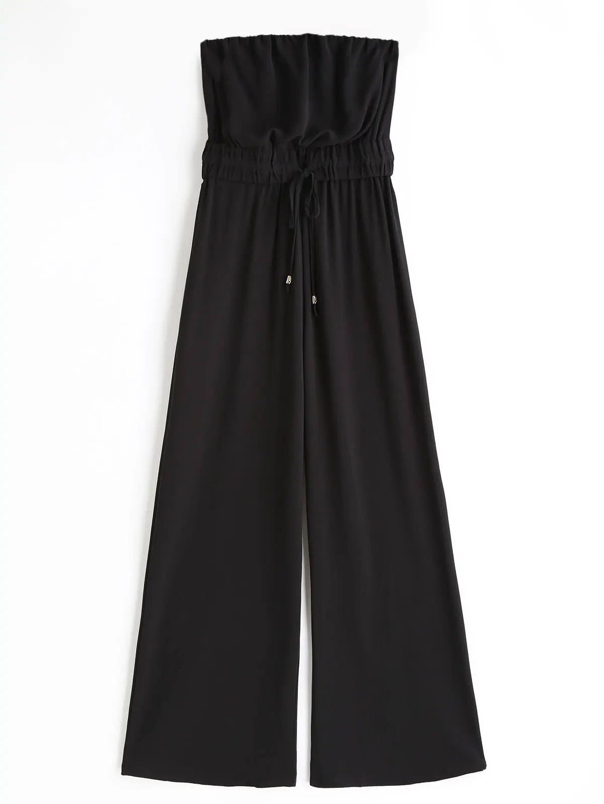 Wipalo Sexy Off The Shoulder Women Rompers Playsuits Belted Wide Leg