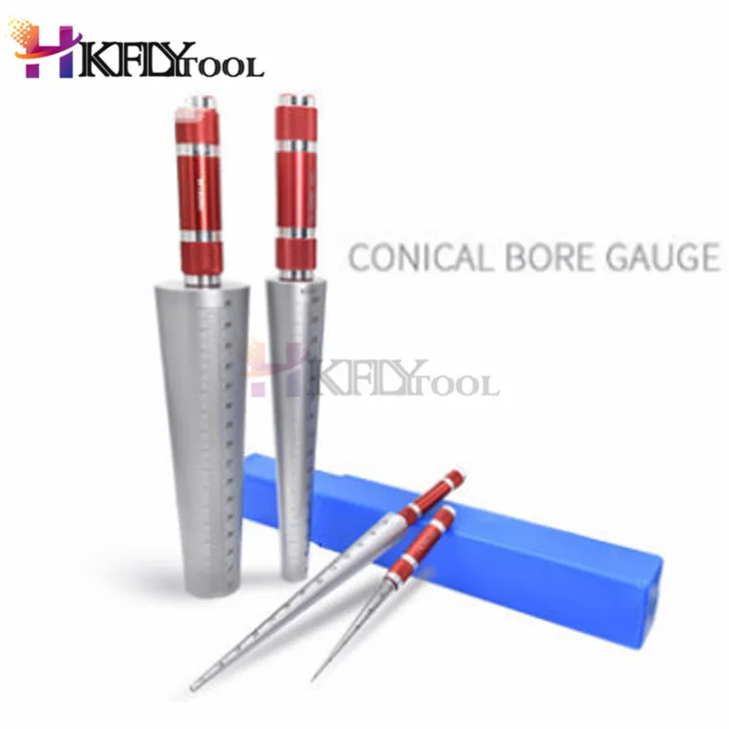 4pcs-Conical-Feeler-Gauge-Taper-Cone-Cylinder-Gauge-Hole-Diameter-Taper ...