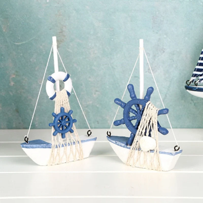 Classics Wooden Sailing Ship Sail Home Decor Arts Crafts Boat Ship ...