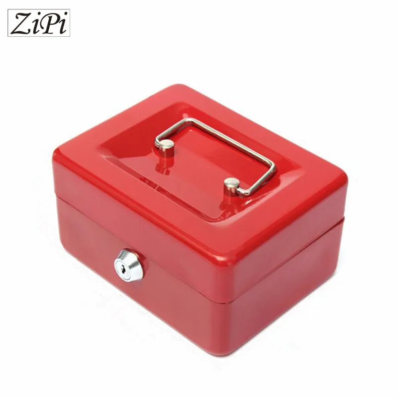 Zipi Stainless Steel Petty Cash Money Box Security Lock Lockable Metal ...